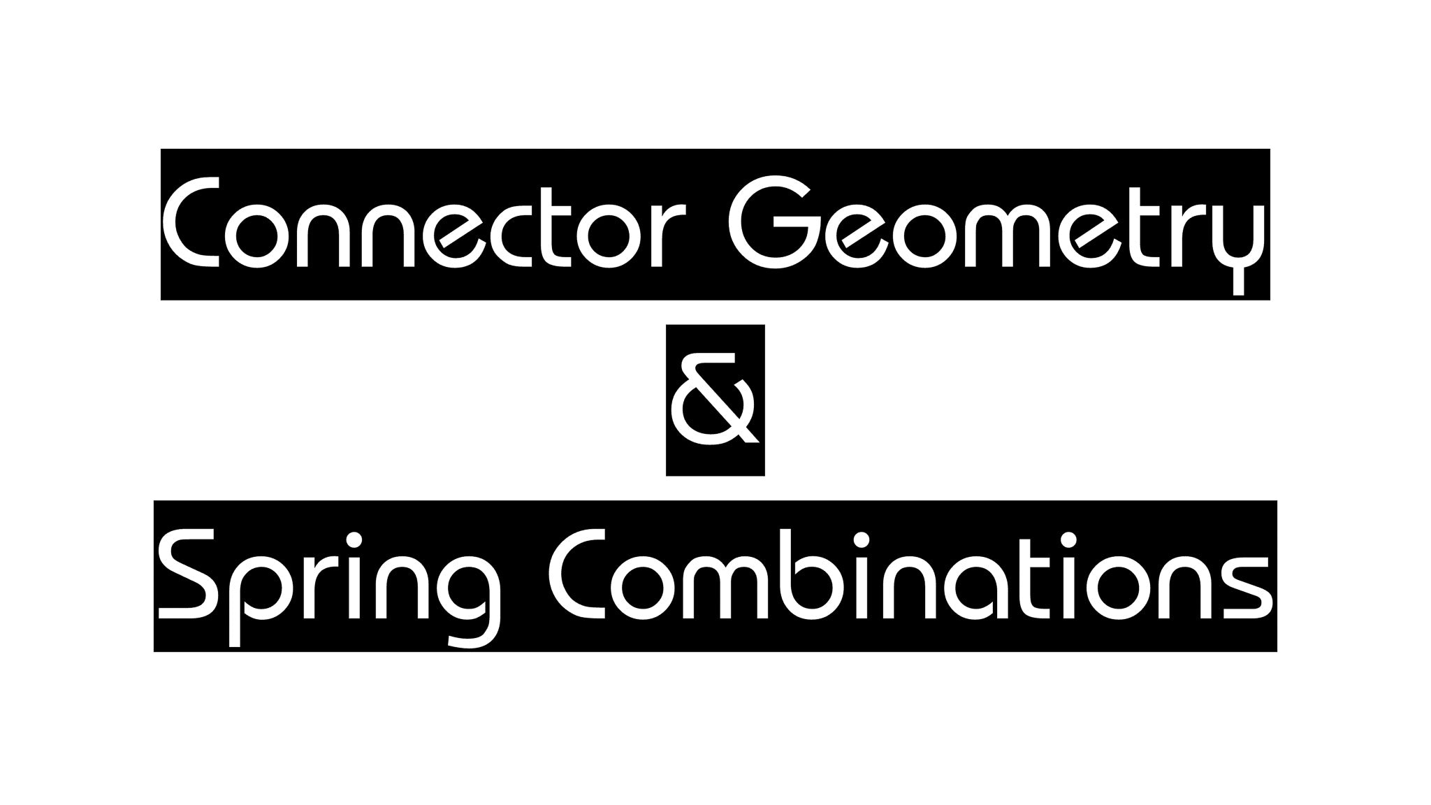 Glock Connector Geometry & Spring Combinations EDUCATIONAL ONLY ...
