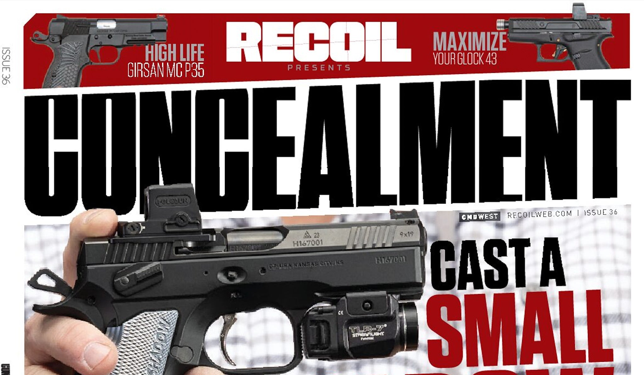 RECOIL Concealment Magazine feature on the 4311 Glock Trigger – Johnny Custom Glocks